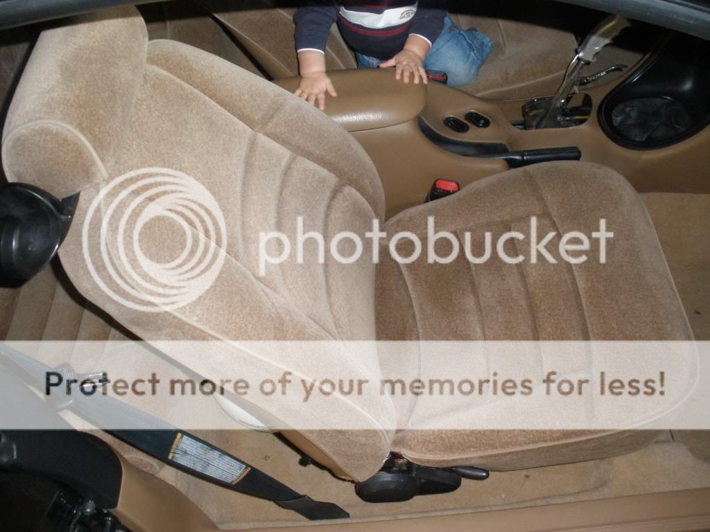 Like new MINT black/tan SN95 interior, Black Cobra drivers airbag ...