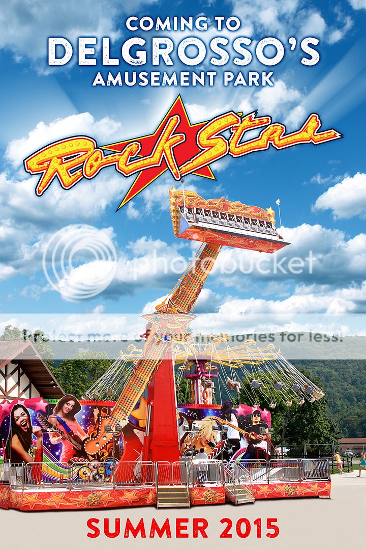 New Ride Coming to the Park in 2015 - The Rock Star